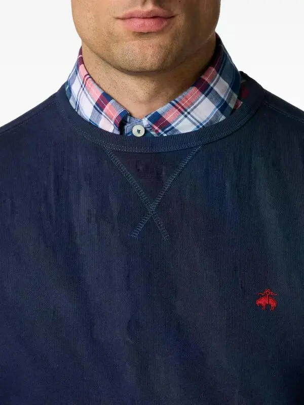Brooks Brothers Logo-embroidered Sweatshirt