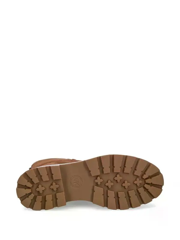 Michael Kors Suede Combat Boots