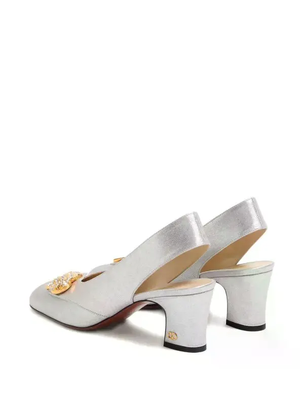 Valentino Garavani 60mm Adamantine Heeled Pumps