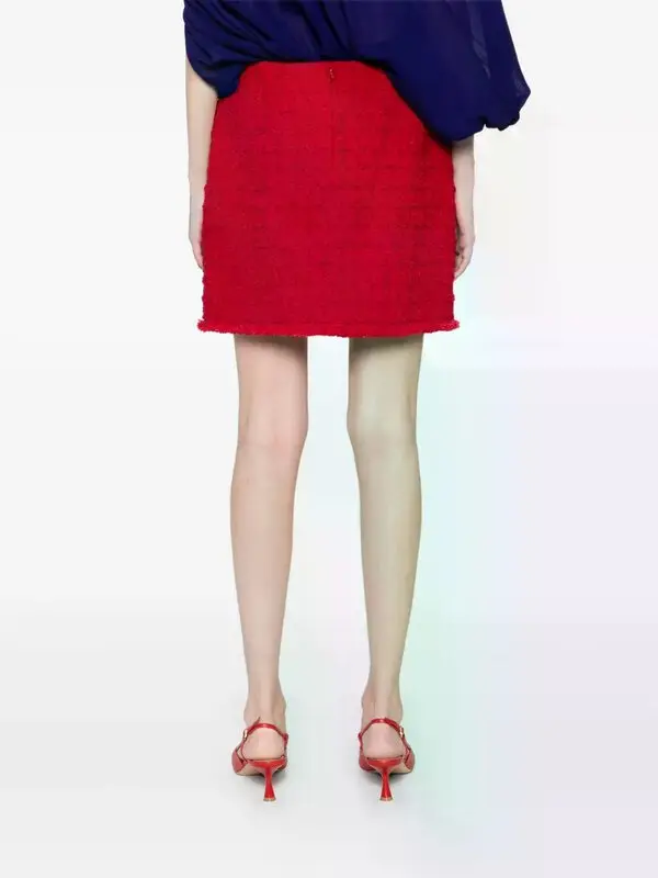 Versace Heritage Tweed Mini Skirt