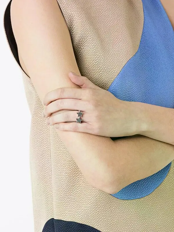 ALINKA Stasia Diamond Double Star Ring