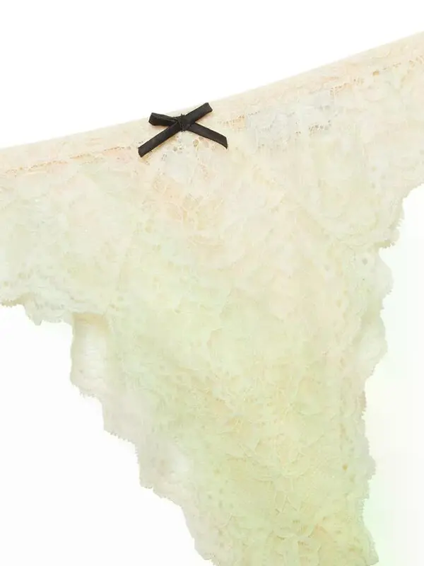 FLEUR DU MAL Bianca Briefs - Neutrals
