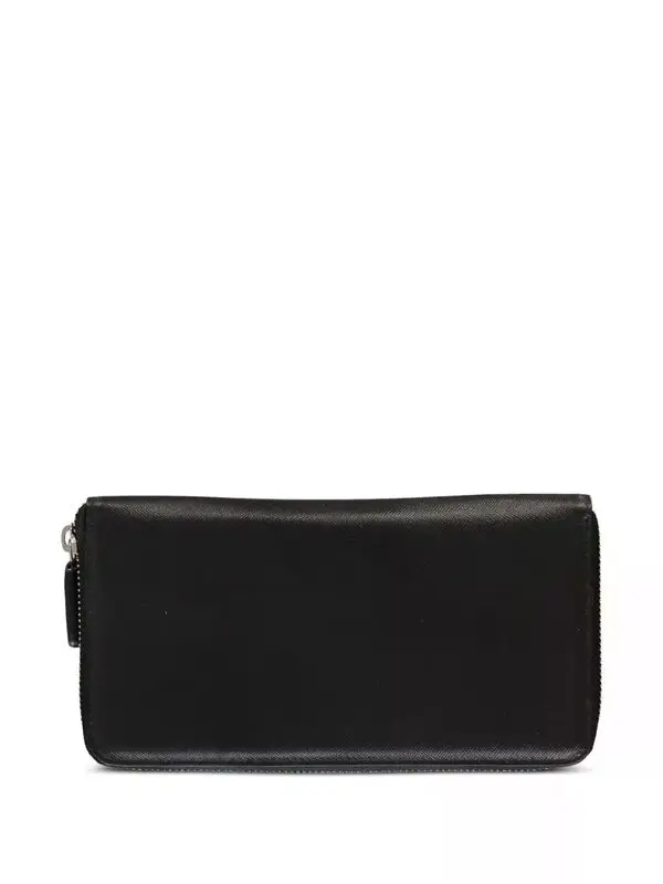 Versace Leather Long Wallet