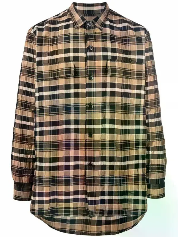 Nanushka Organic-cotton Checked Shirt
