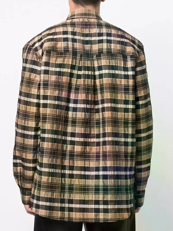 Nanushka Organic-cotton Checked Shirt