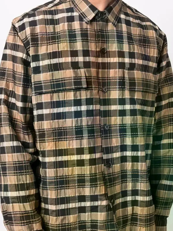 Nanushka Organic-cotton Checked Shirt
