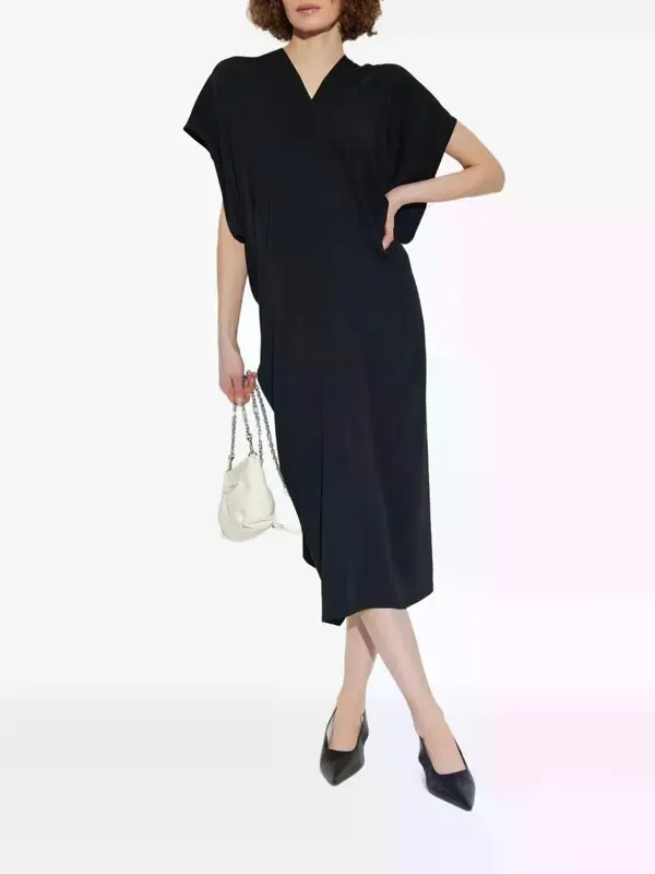 MAISON MARGIELA Draped Short-sleeve Dress