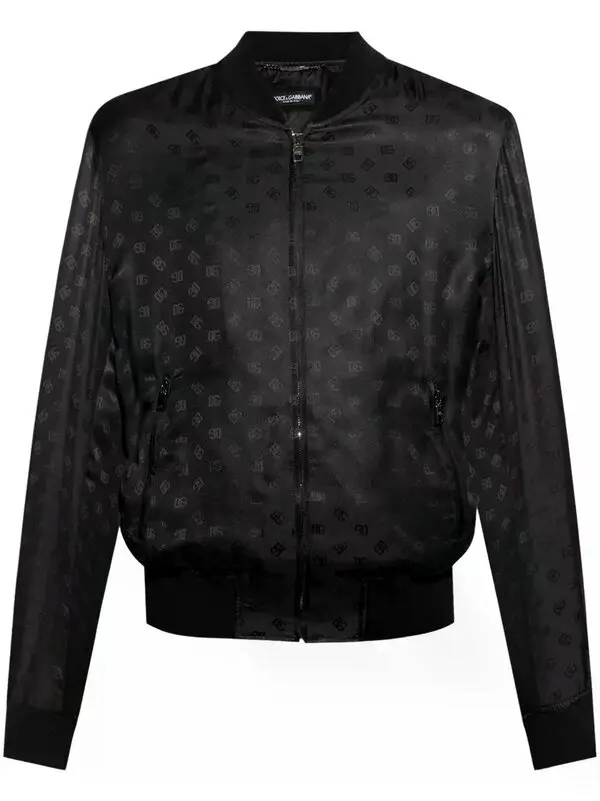 Dolce & Gabbana Logo-print Bomber Jacket
