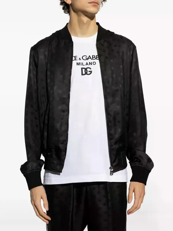 Dolce & Gabbana Logo-print Bomber Jacket