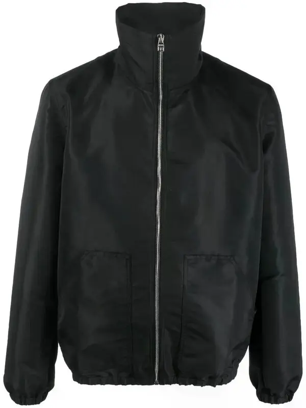 Alexander McQueen Graffiti Print Zip-up Jacket