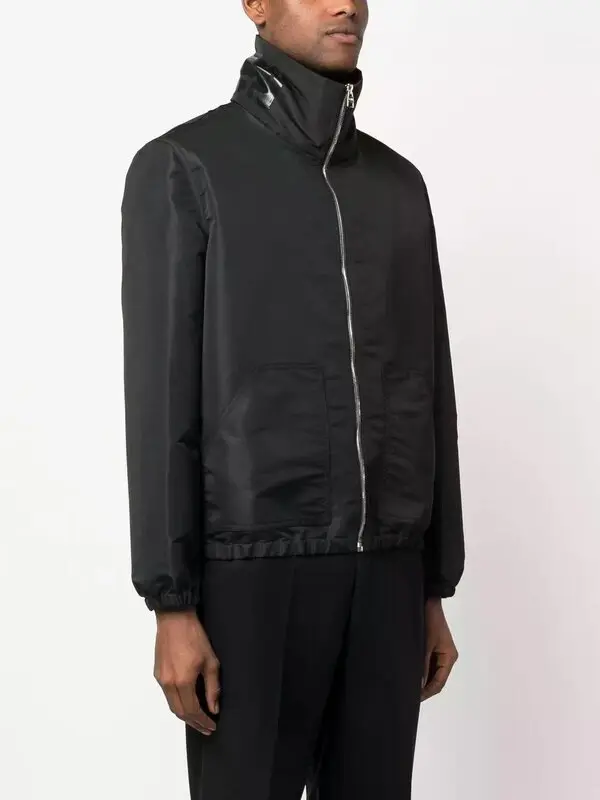 Alexander McQueen Graffiti Print Zip-up Jacket