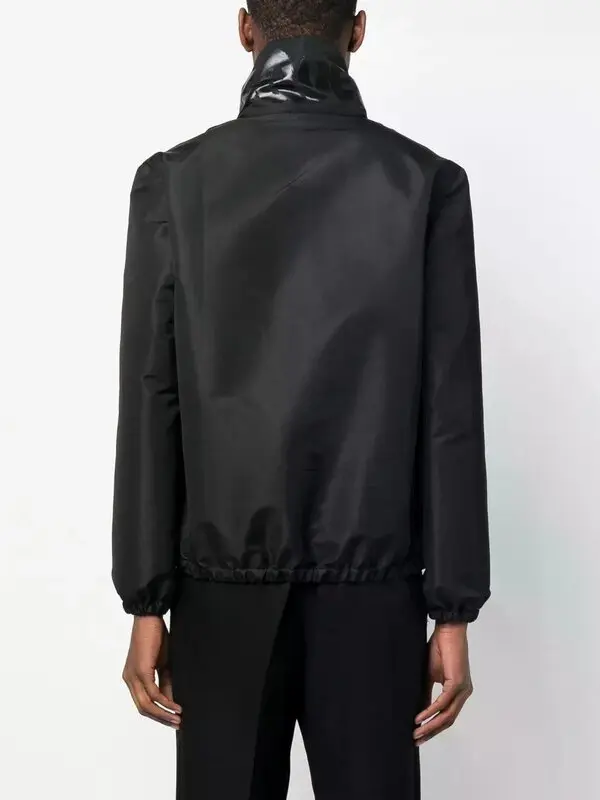 Alexander McQueen Graffiti Print Zip-up Jacket
