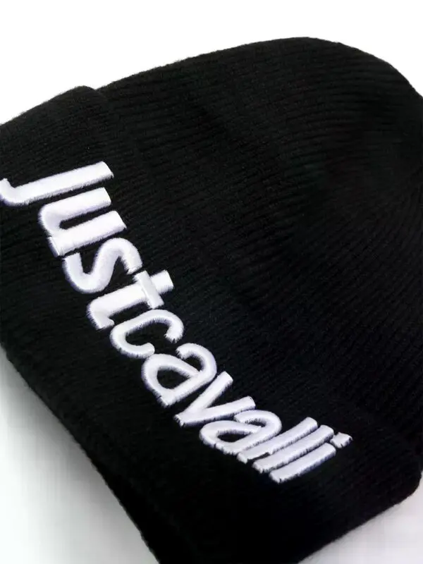 Just Cavalli Embroidered Logo Beanie