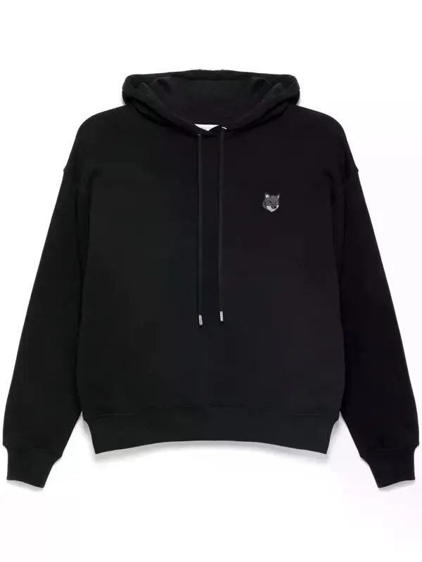Maison Kitsuné Bold-fox-head-patched Hoodie