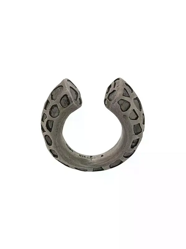 PARTS OF FOUR Druid Open Ring - Silver