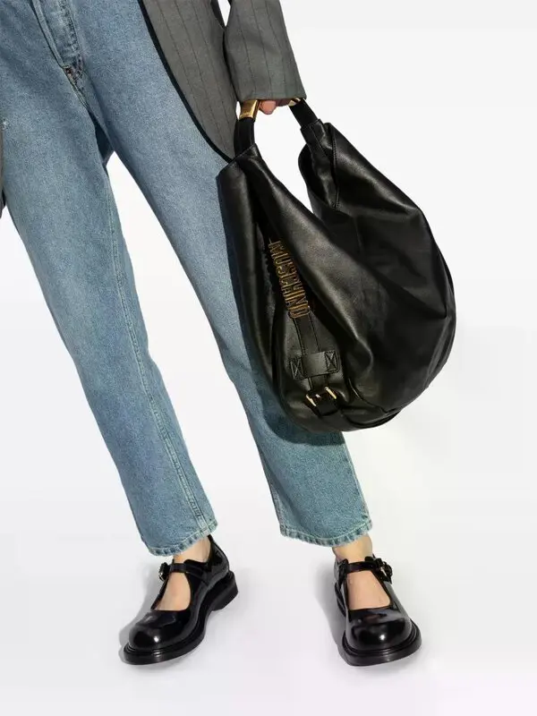 Moschino Handle Me Tote Bag - Black