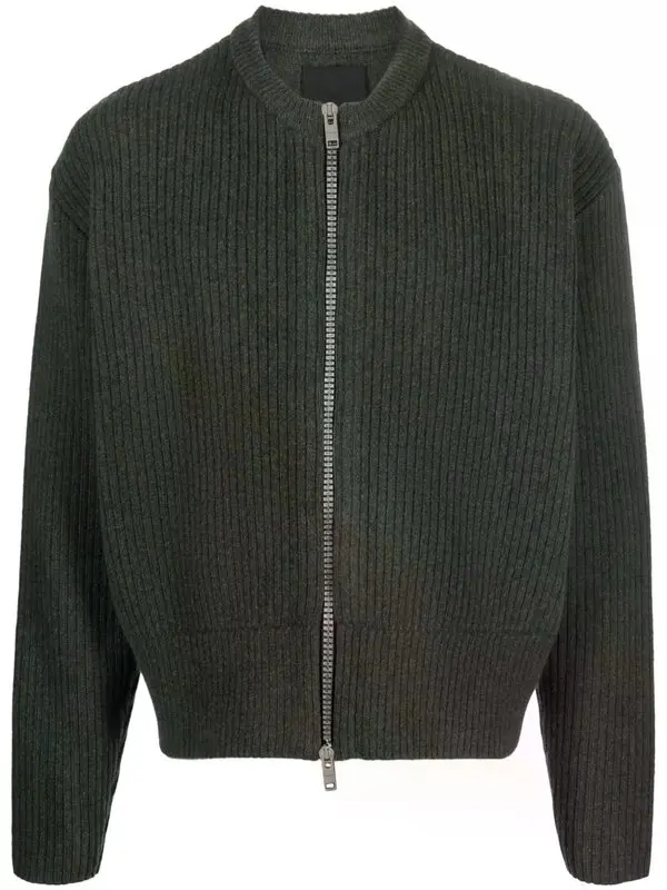 Givenchy Zip-up Wool Cardigan