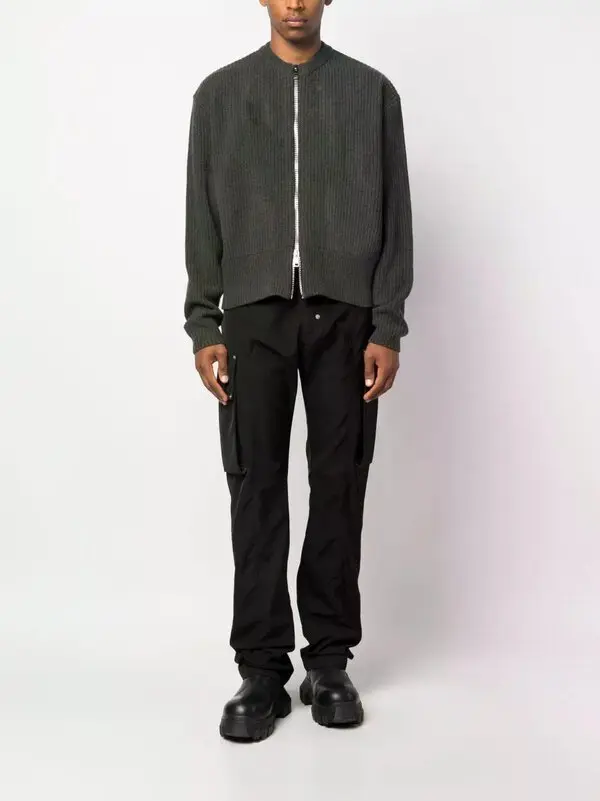 Givenchy Zip-up Wool Cardigan