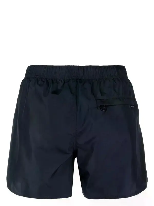 COURREGES Logo-patch Swim Shorts