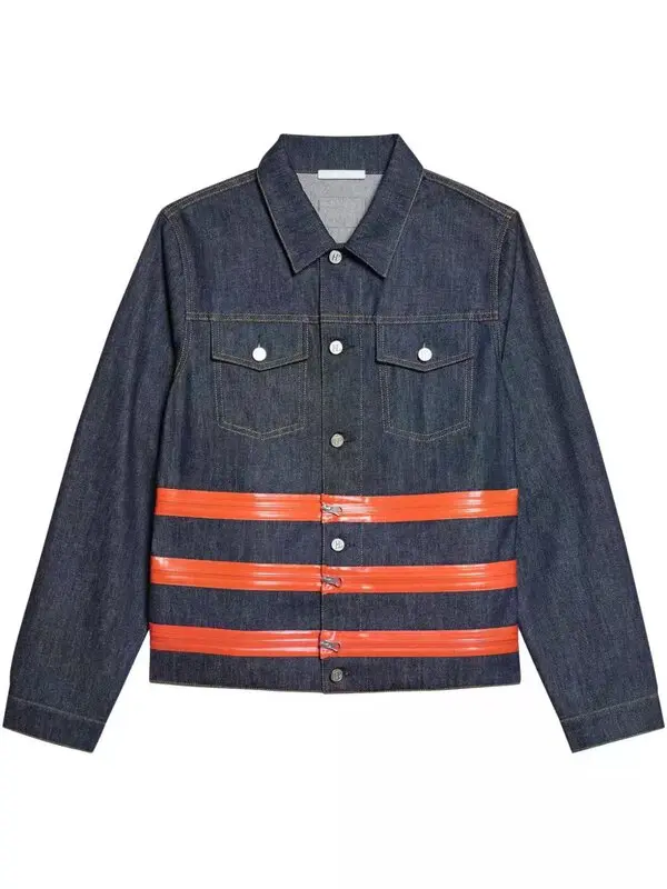 Helmut Lang Zip-detail Denim Trucker Jacket
