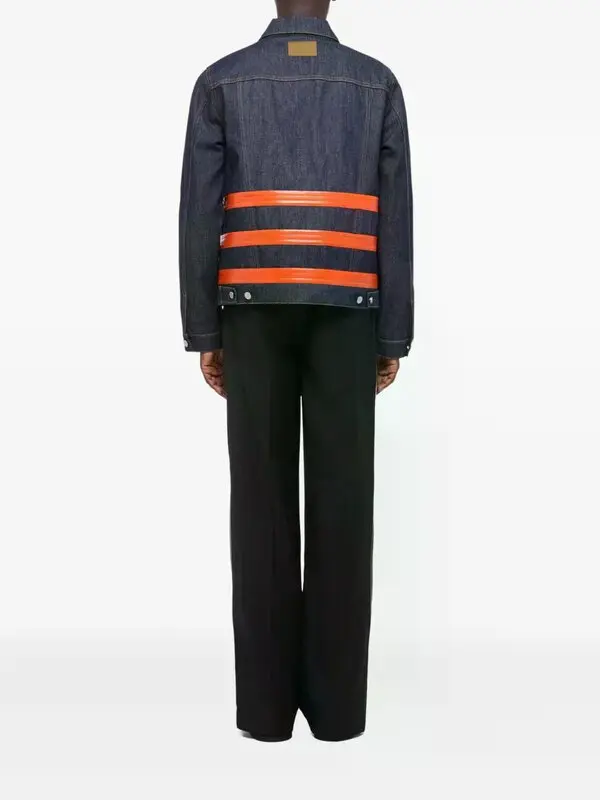 Helmut Lang Zip-detail Denim Trucker Jacket
