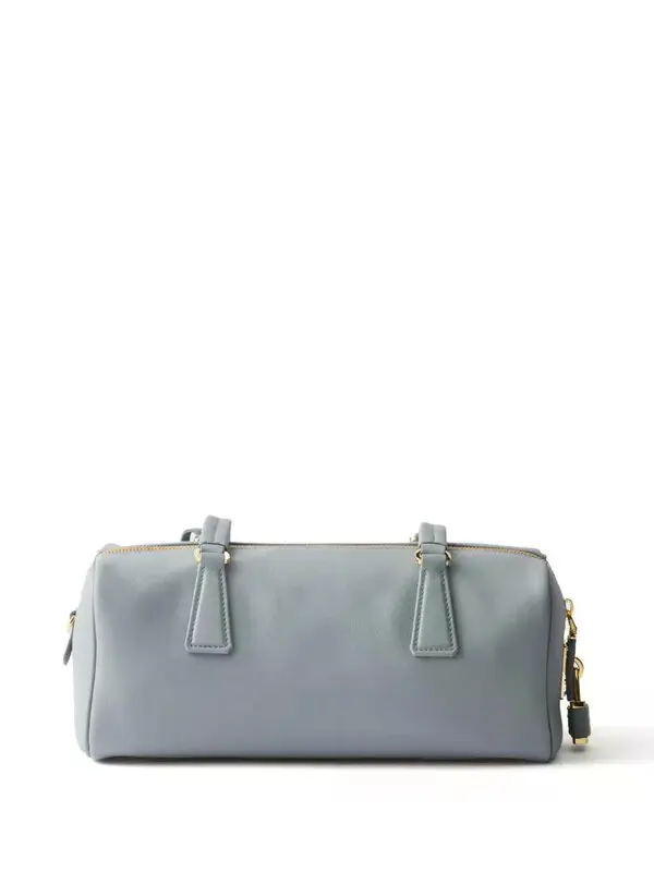 Prada Leather Top-handle Bag - Blue