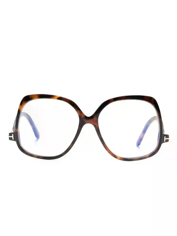 TOM FORD Oversized Glasses - Brown