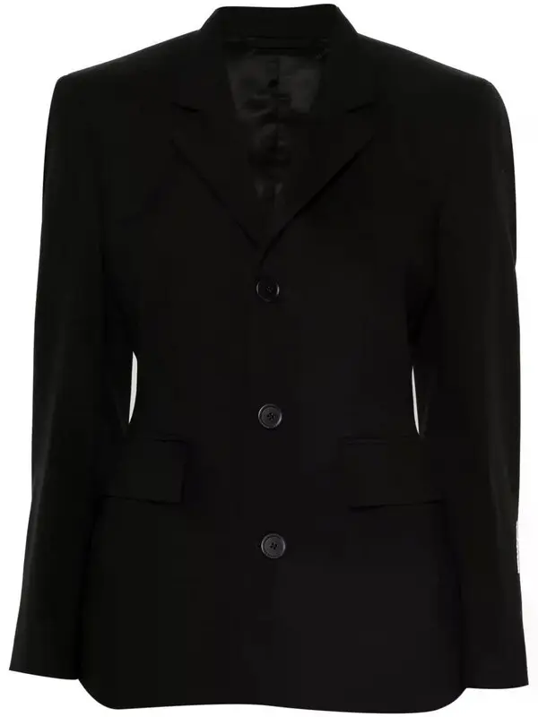 Balenciaga Single-breasted Wool Blazer