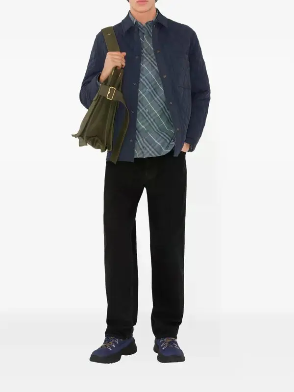 Burberry Checkered Cotton Shirt