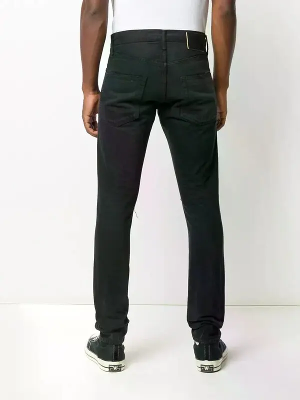 Visvim Distressed Slim-fit Jeans
