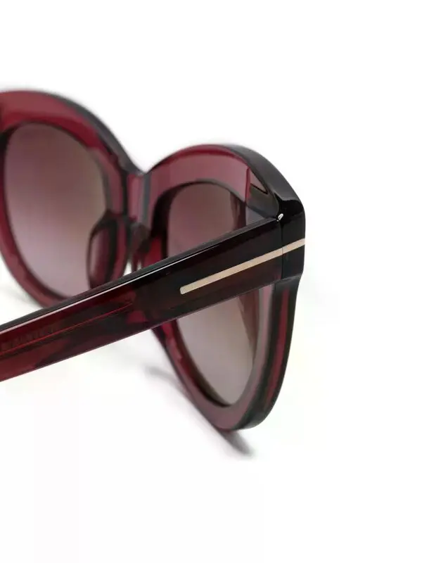 TOM FORD Odette Cat-eye Sunglasses - Red
