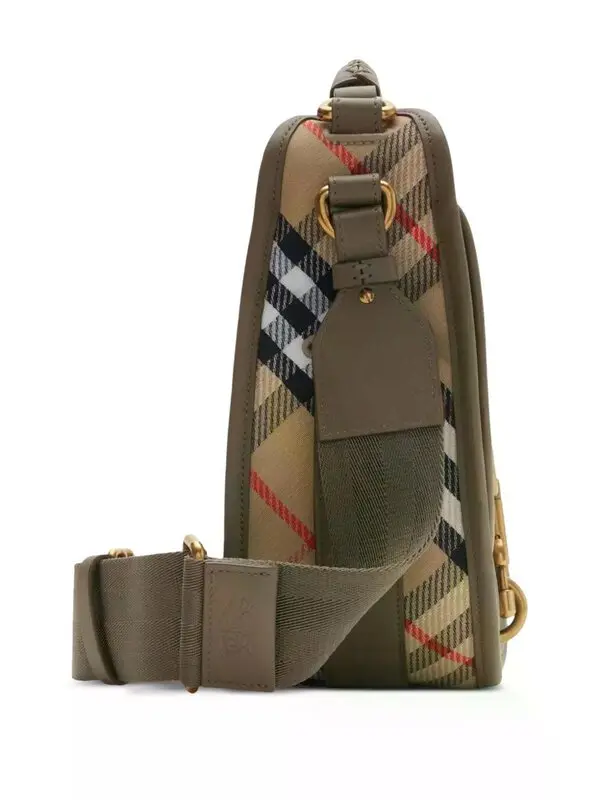 Burberry Small B Clip Crossbody Bag - Neutrals