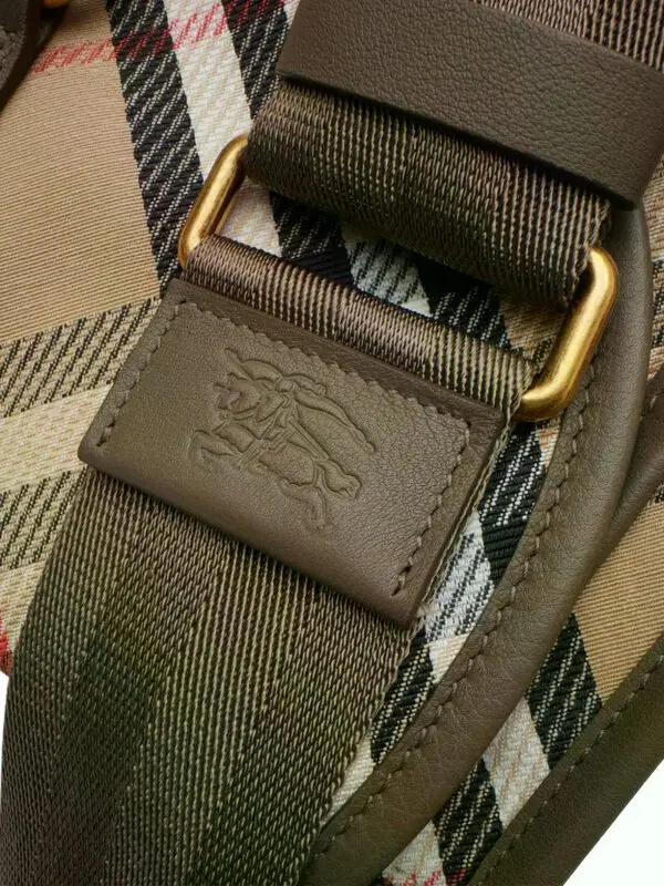 Burberry Small B Clip Crossbody Bag - Neutrals