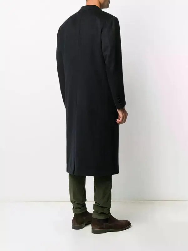 Kiton Double-breasted Cashmere Coat
