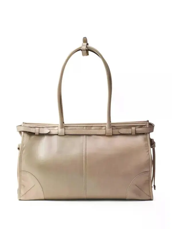 Prada Large Bonnie Tote Bag - Neutrals