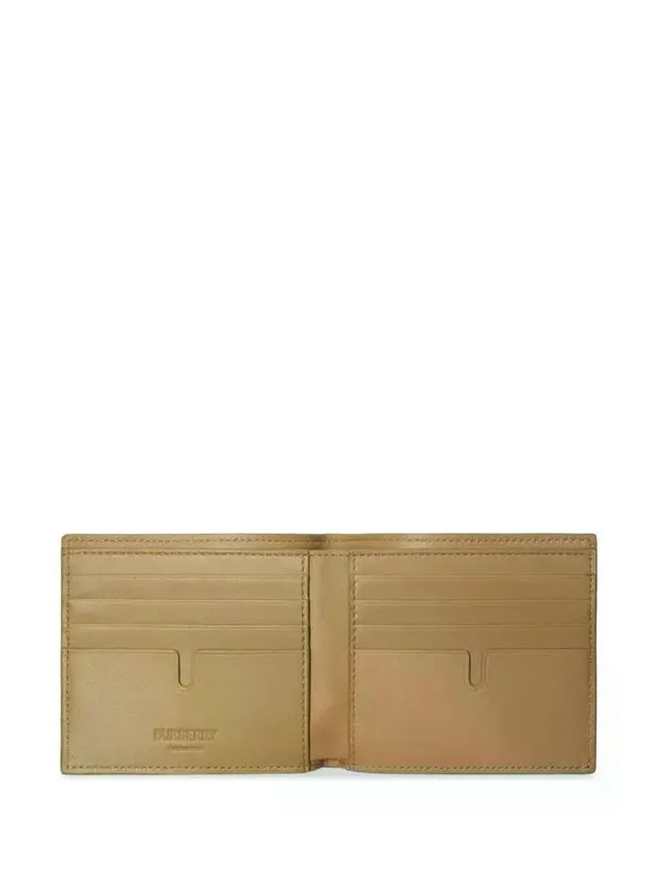Burberry Check Bifold Wallet - Neutrals
