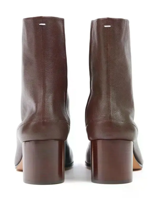 MAISON MARGIELA Tabi 60mm Leather Ankle Boots