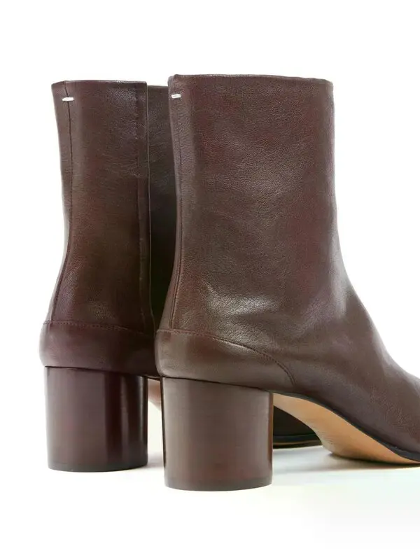 MAISON MARGIELA Tabi 60mm Leather Ankle Boots