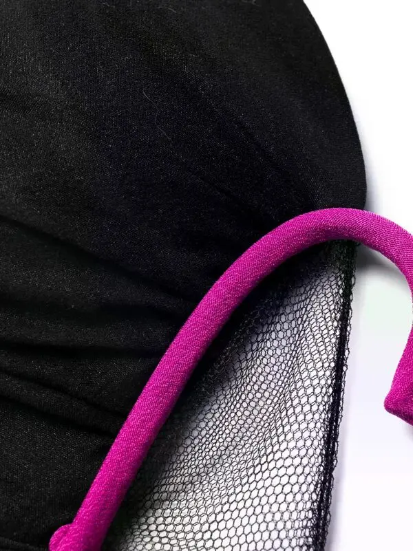 NENSI DOJAKA Heart-detail Underwire Bra - Black