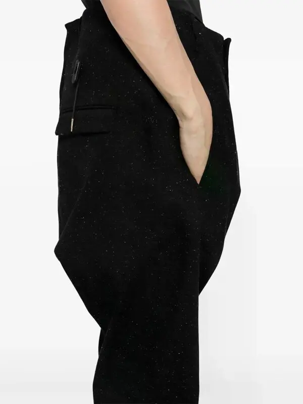 Boris Bidjan Saberi Garment Dyed Drop-crotch Trousers
