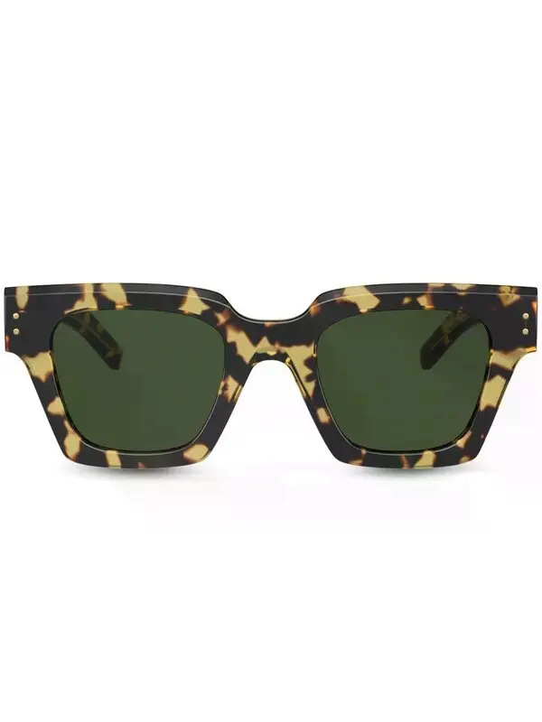 Dolce & Gabbana Corallo Square-frame Sunglasses