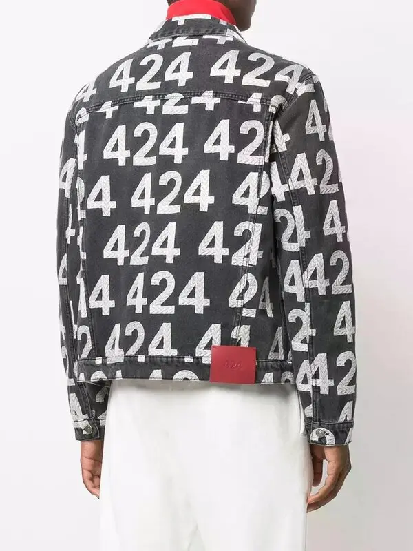 424 Logo-print Denim Jacket