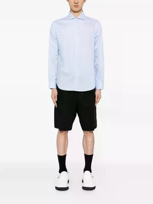 Paul Smith Drawstring-waist Linen Shorts