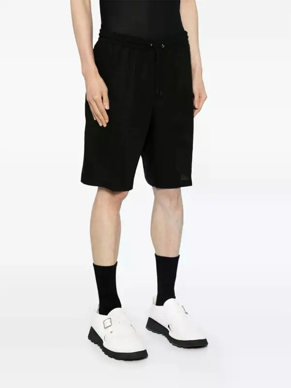 Paul Smith Drawstring-waist Linen Shorts