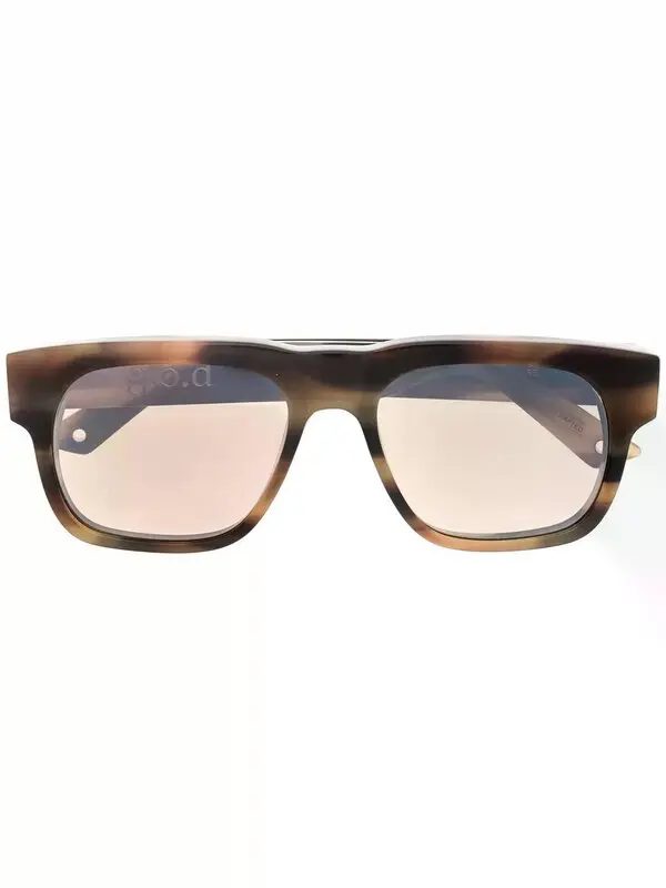 G.O.D EYEWEAR Thirteen Square-frame Sunglasses