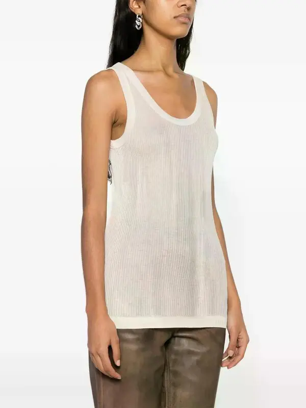 LEMAIRE Fine-ribbed Seamless Tank Top