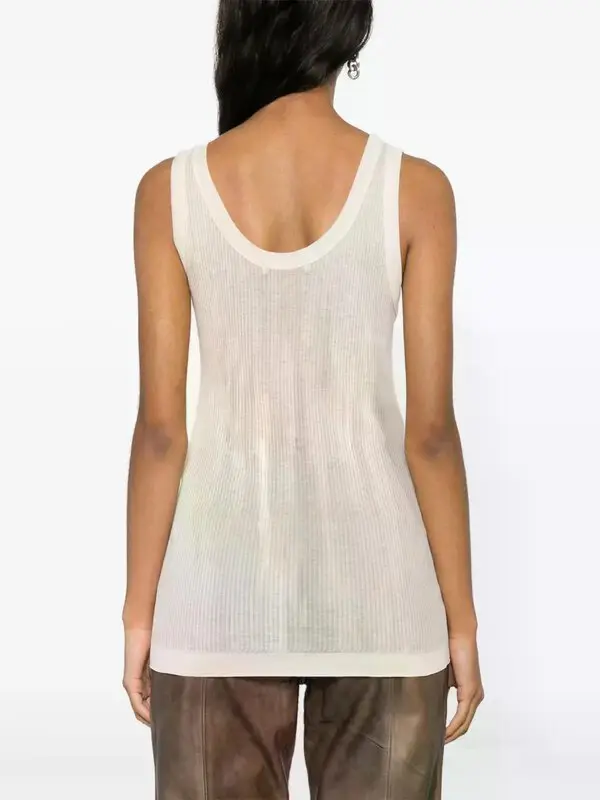 LEMAIRE Fine-ribbed Seamless Tank Top