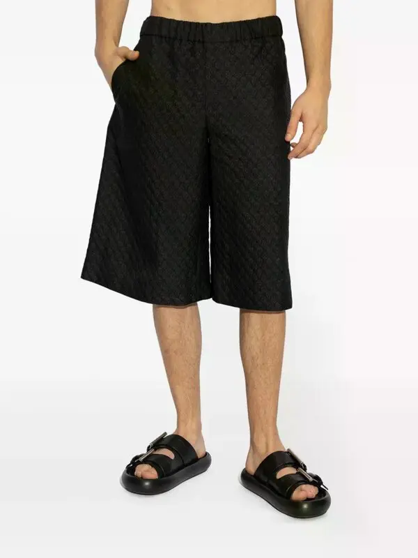 Alexander McQueen Jacquard Bermuda Shorts