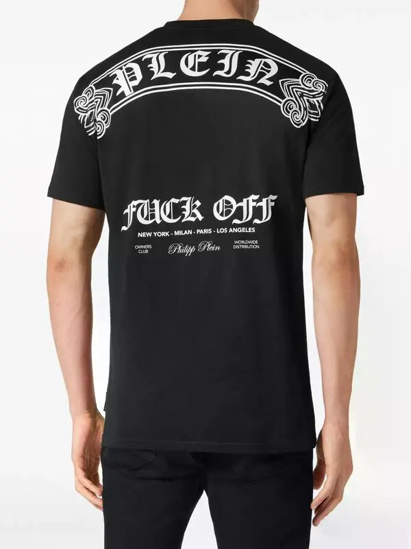 Philipp Plein Logo-print Cotton T-shirt