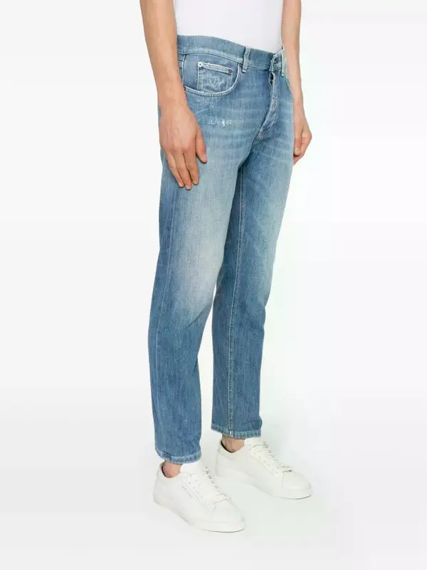 DONDUP Dian Logo-plaque Distressed Jeans